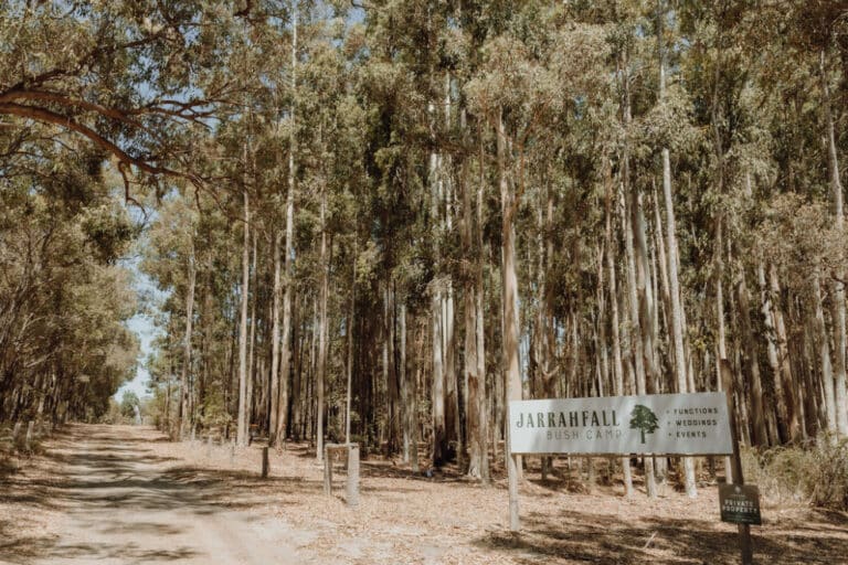 Jarrahfall Bush Camp Perth | Forest Wedding Venues Perth
